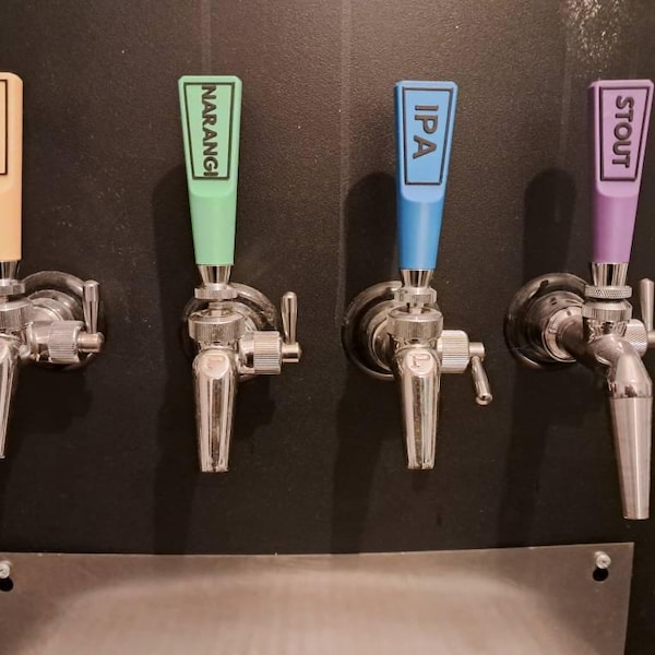 Snap Tap™ Mini Tap Handle With Customized Interchangeable Label Plate ...
