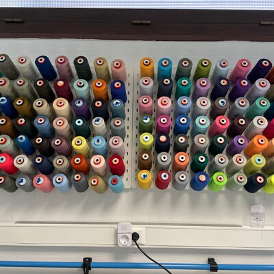 IKEA SKADIS Perforated Plate 10x Thread Spool Holder, Thread Holder for ...