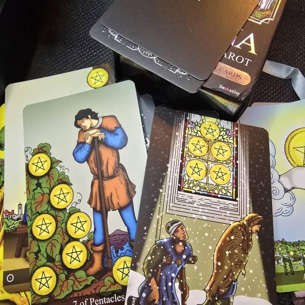 RWS Panorama Tarot Deck : Kickstarter Edition From Deckstiny - Etsy
