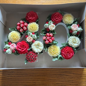 12 Cupcake Bouquet Structure Guide, Instant Download, Printable ...