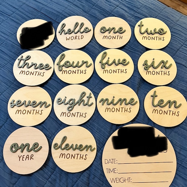 Baby Announcement Sign With Birth Stats | Baby Name Reveal Sign ...