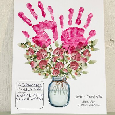 Pear Footprint Art, Preschool Activity, Summer Craft, Crafts for Kids ...