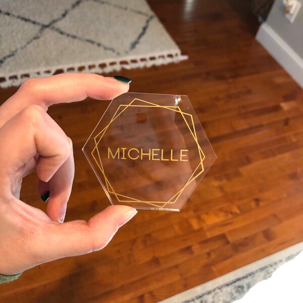 Hexagon Wire Frame SVG, Hexagon Monogram Frame SVG, Hexagon Frame SVG ...