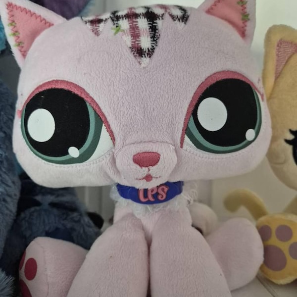 Littlest Pet Shop Dog LPS Blind Bag Pink Husky #1793 Glitter #2297 Blue ...