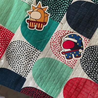 Sundrop and Moondrop Candy Core Keychains - Etsy