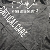 Critical Care Nursing Jacket Nurse Women's Nurse Work Embroidered Heart ...
