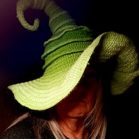 Wizard Hat Pattern, Crochet Witch Hat Pattern , Halloween Headband ...