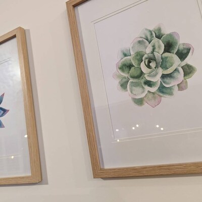 Watercolor Cactus Prints, Succulent Wall Art, Southwest Decor ...