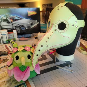 Steampunk Mask Pattern DIY Mask Pdf Download Video Tutorial - Etsy