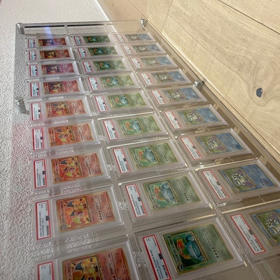 Pokemon Card PSA Slab Display Frame 3x1 - Etsy Australia