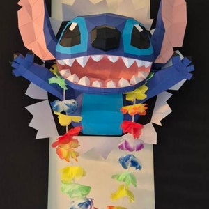 Angel Stitch Papercraft DIY Pepakura Origami Template Low Poly - Etsy