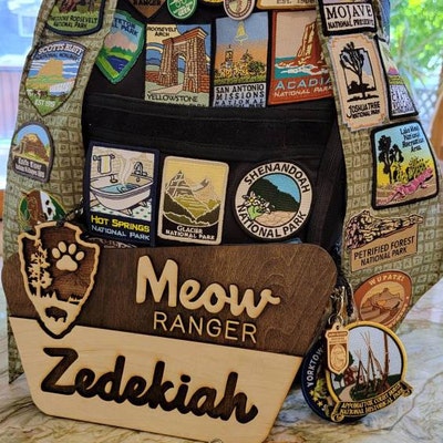 National Forest Service Welcome Sign ACRYLIC NFS Inspired Family Name ...