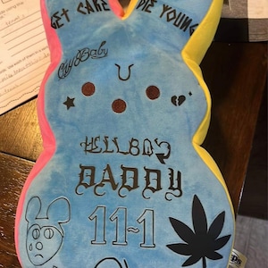 Lil Peep Plush Ghost Backpack - Etsy