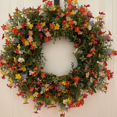 Extra Large 4560 Inches Colorful Wreath for All Seasons - Etsy