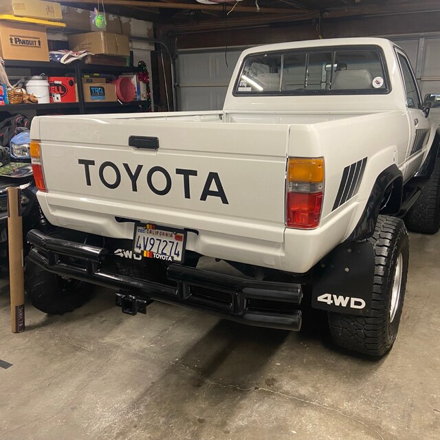 1984 1988 Pickup Tailgate Decal flat Tailgate Large Etsy