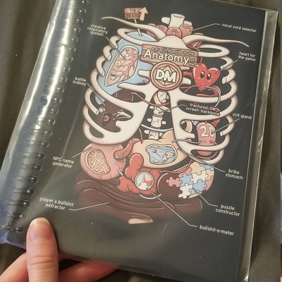 The Anatomy of the DM Spiralbook DM Dungeons and Dragons - Etsy