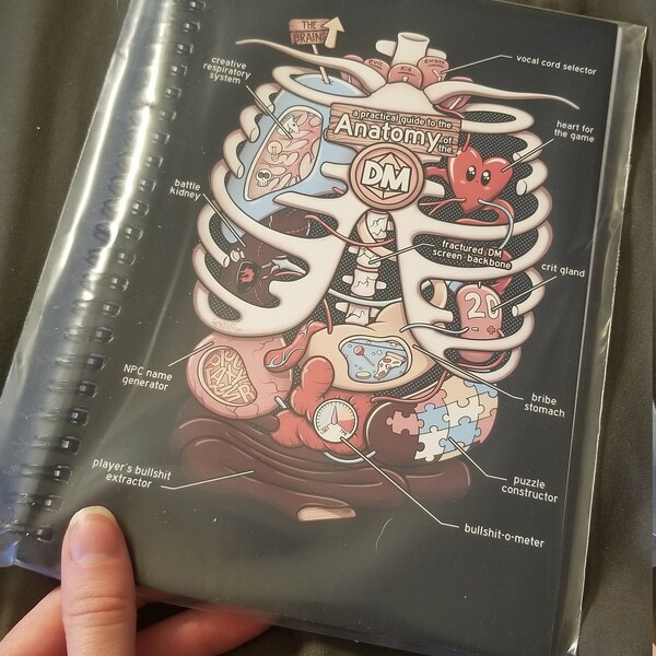 The Anatomy of the DM Spiralbook | DM | Dungeons and Dragons | DM Gift ...