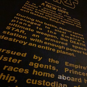 A Long Time Ago in a Galaxy Far Far Away Star Wars Wall Decal Poster ...