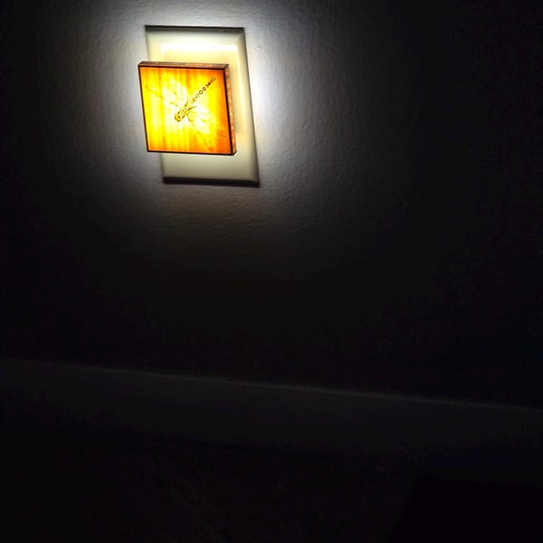 Dragonfly Night-light, Wall Art, Bug, Insect Lamp - Etsy