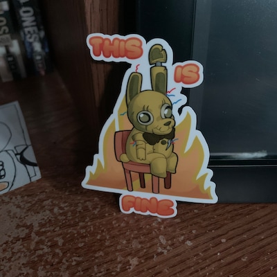 This is Fine Meme Springtrap From Five Nights at Freddys Fnaf 3 Inch ...