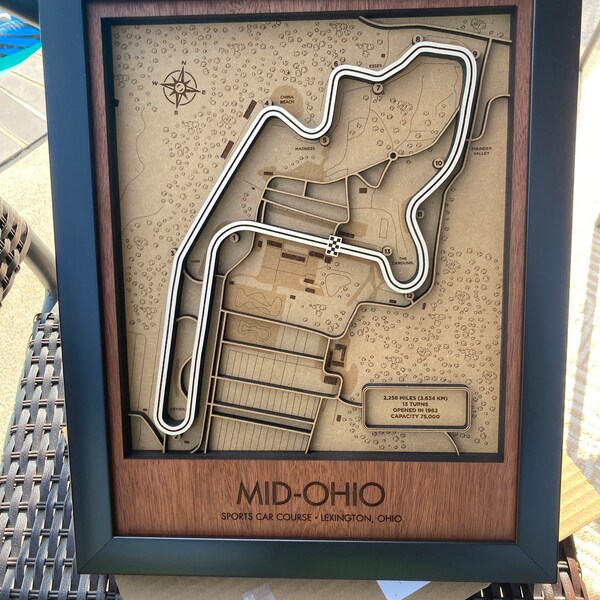 Interlagos 3D Wood Track Map Formula 1 F1 Wall Art Customizable - Etsy