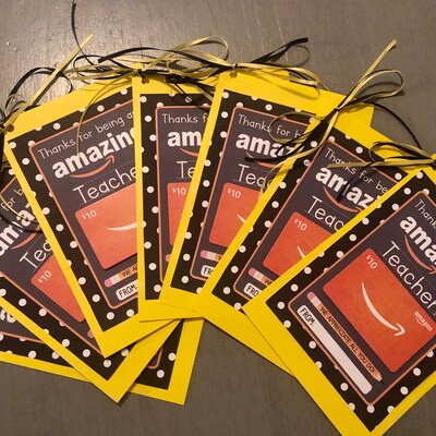 PRINTABLE Target Gift Card Holder, Teacher Appreciation, Thanks for ...