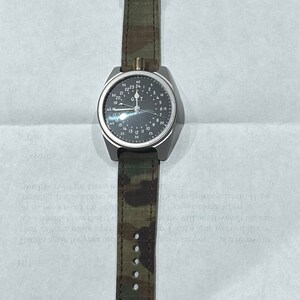 Desert Camo Watch Strap From 12oz Cotton Canvas in 20mm, 22mm, 24mm ...