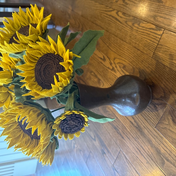 Felt Hydrangea, Bridal Flowers, Spring Flowers, Felt Flowers - Etsy