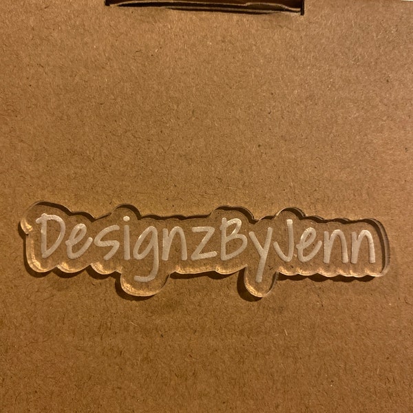 Business Name Photo Prop | Watermark | Personalized | Small Shop ...