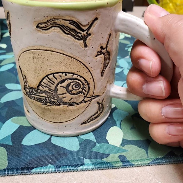 Whale Shark Encounter Mug-handmade Pottery Art Mug for People ...