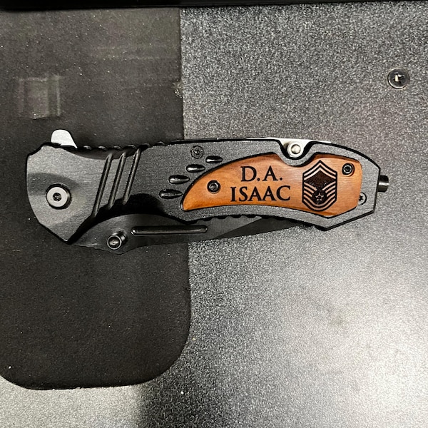 Personalized Air Force Knife, Engraved Military Gift - Etsy