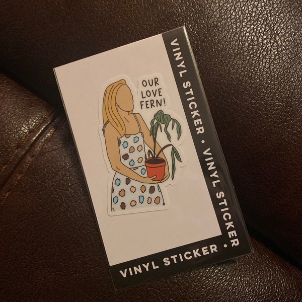 Love Fern Sticker - How to Lose a Guy in 10 Days, Waterproof ...