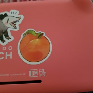 Peach Stickers - Etsy