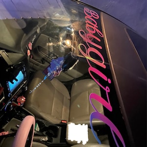 Financial Mistake Window Decal Windshield Banner Car | Etsy