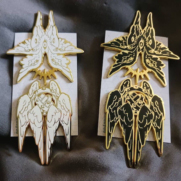 Black Angels Pin - Etsy