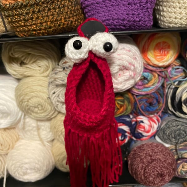 CROCHET PATTERN Mini Yip Yip, Crochet Hanging Yip Yip, Car Hanger, Mirror Hanger, Hanging ...