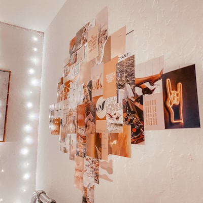 Cream Wall Collage Kit DIGITAL - Etsy