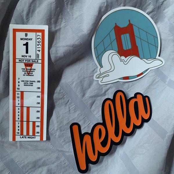 The San Francisco Native Sticker Pack - SF - San Francisco - Native ...