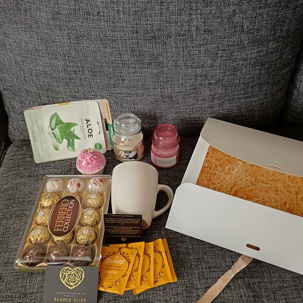 Gift Box for Her. Gift Box for All Occasions. Relaxing Treats. for ...