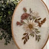 Chamomile Wreath Embroidery Pattern, Floral Beginner Embroidery PDF ...