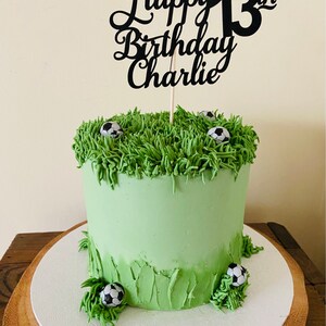 Custom Glitter Cake Topper Personalised Cake Topper Any - Etsy