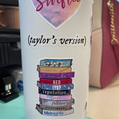 Heart Library Sticker, Book Vinyl Sticker - Etsy