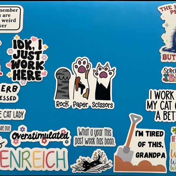 Too Old for Tik Tok, Too Young for Life Alert Sticker, Laptop Stickers ...