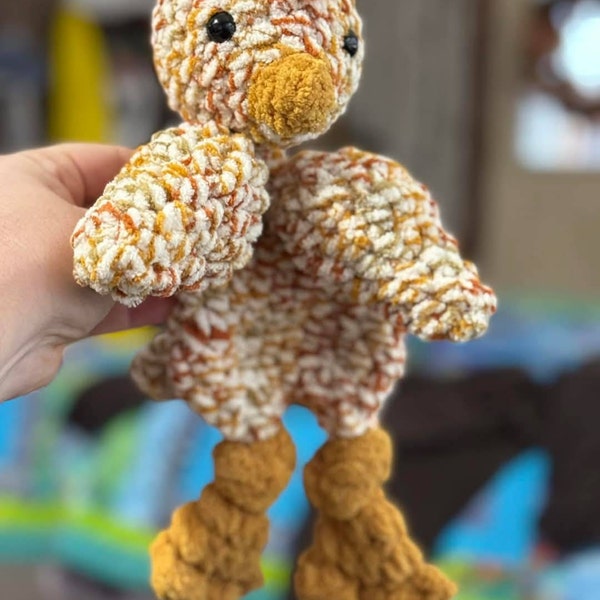 Custom Crocheted Chicken Lovey | Crochet Chick | Chicken Snuggler ...