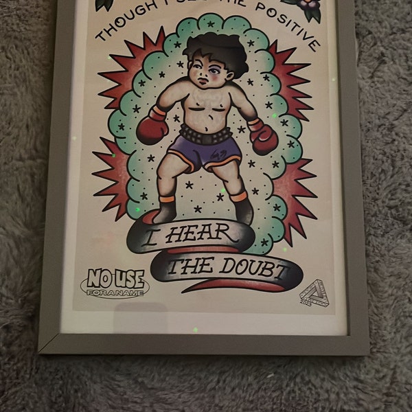 Nanalan “monster” Inspired Tattoo Flash Style High Quality A4 Print - Etsy