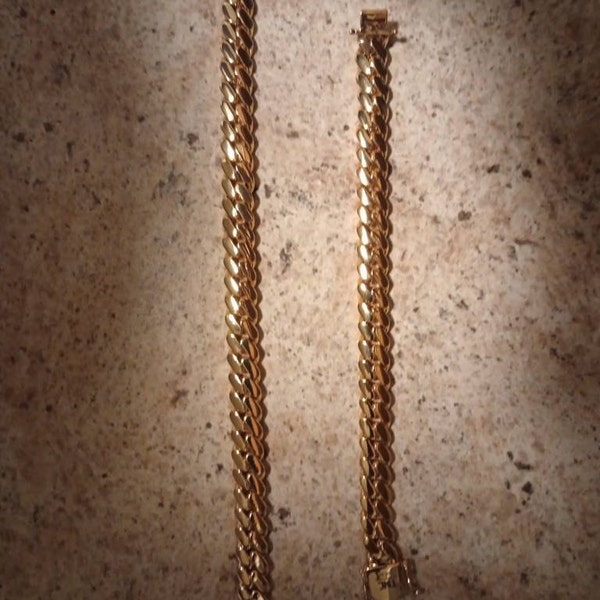 30mm Miami Cuban Link Chain 1 Kilo Grams Heavy Chain Moissanite 14k ...