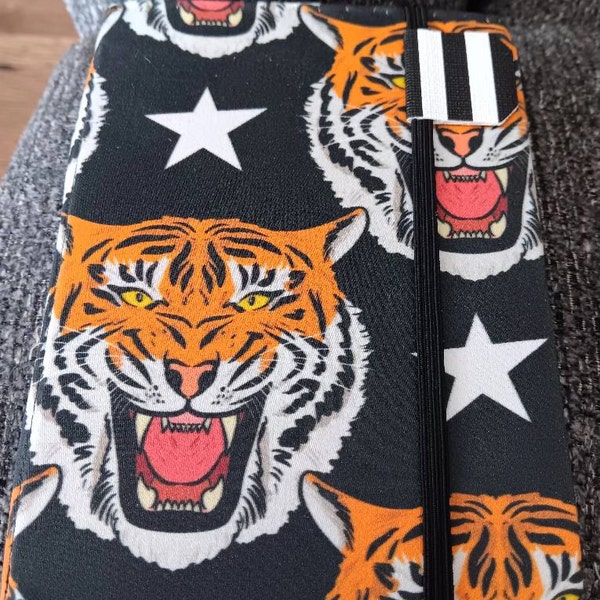 Checkbook Cover - Leopard and Roses - Victorian Floral With Animal ...