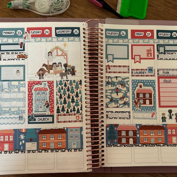 Colibri Any Month PREPPY PLANNER for Month View | Standard Size Colibri ...