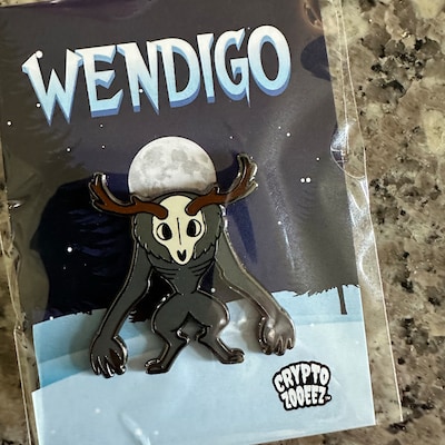 Chupacabra Hard Enamel Pin Cryptid Enamel Pin for Cryptozoology Merch ...