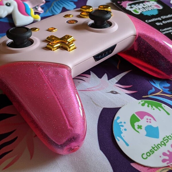 Nintendo Switch Pro Controller Glow in the Dark Replacement Grip ...